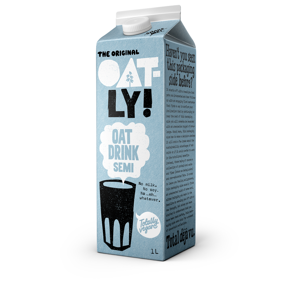 Oatly - Fresh Oat Drink Semi 6x1L — Healthy Buzz Ireland